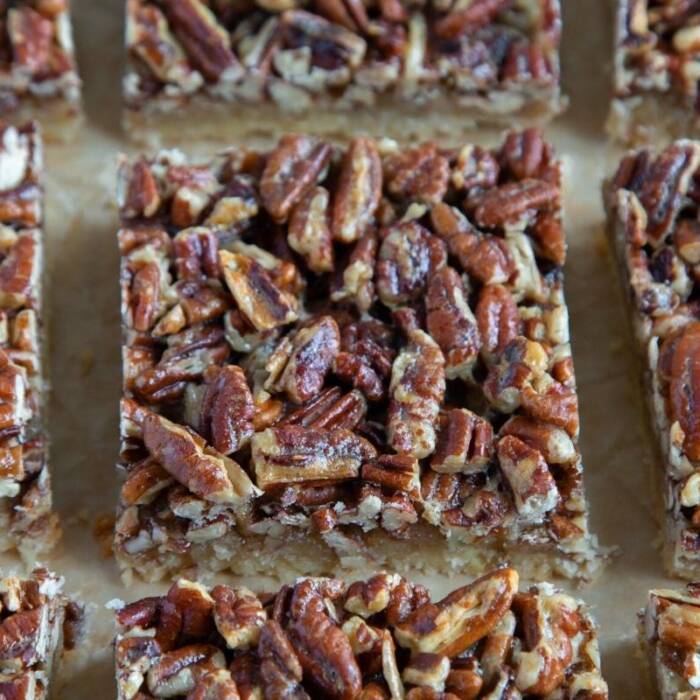 Pecan Bars - Cake Me Home Tonight