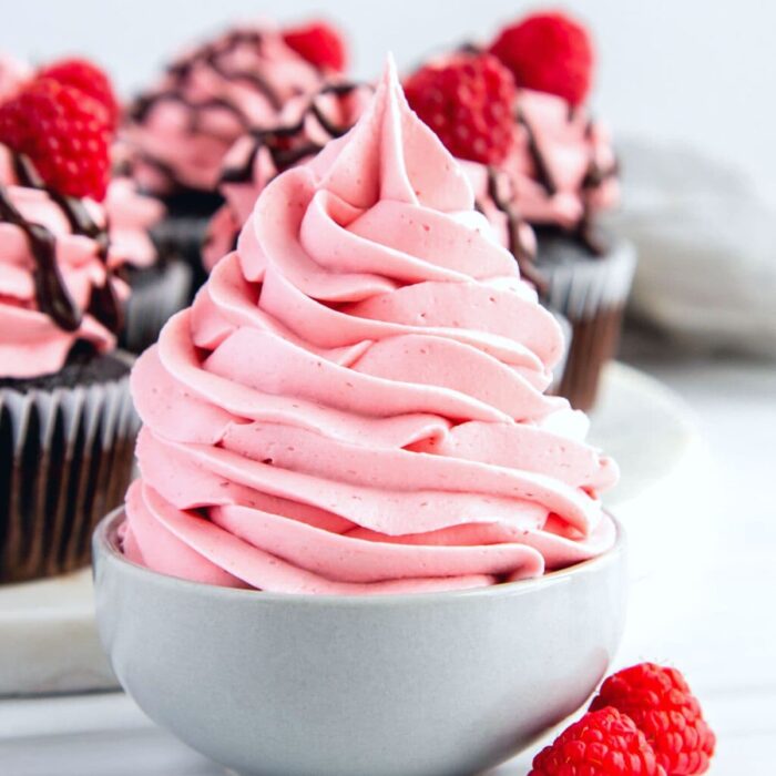 Raspberry Buttercream Frosting - Cake Me Home Tonight
