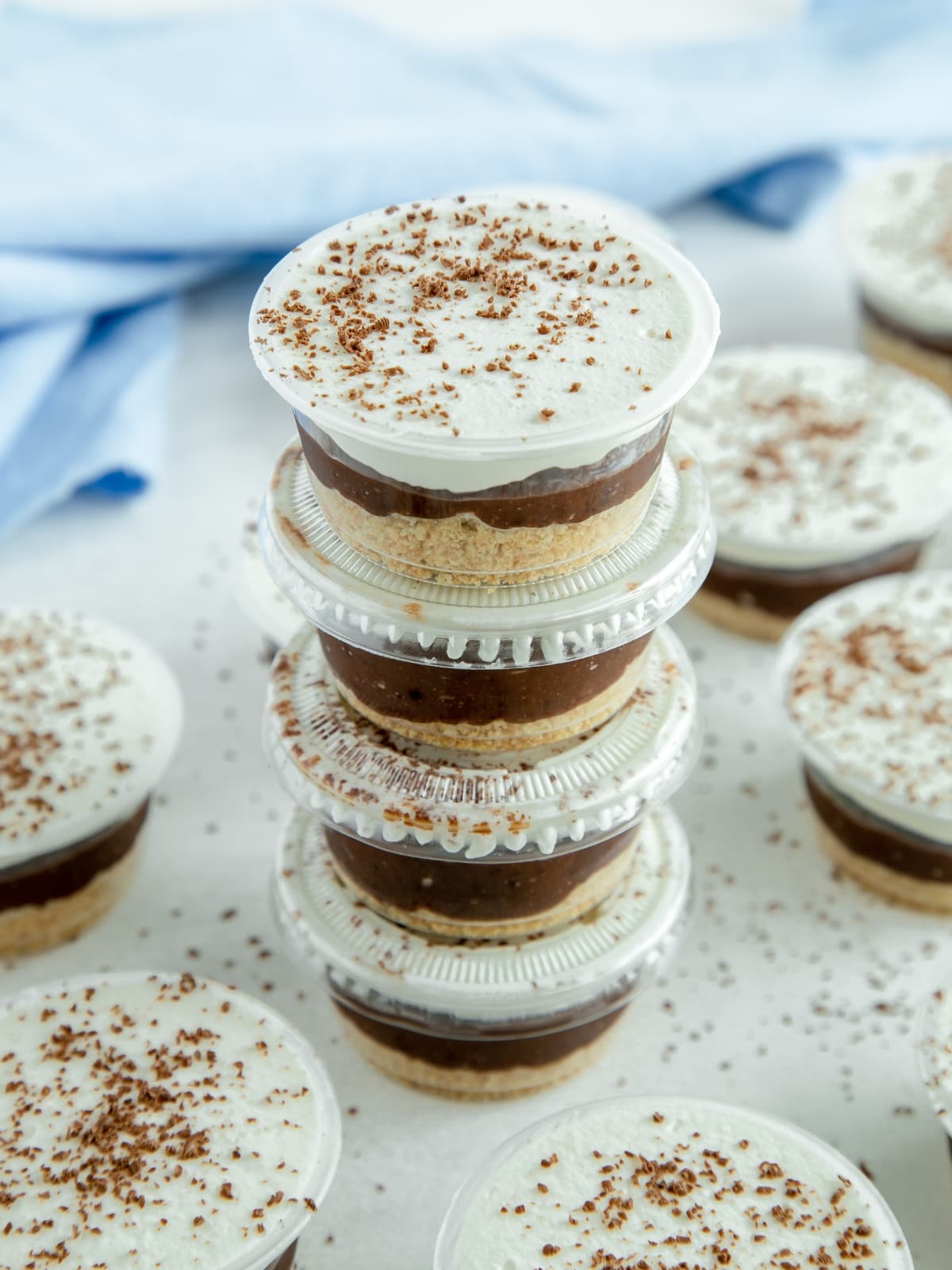 Chocolate Cream Pie Dessert Cups - Cake Me Home Tonight