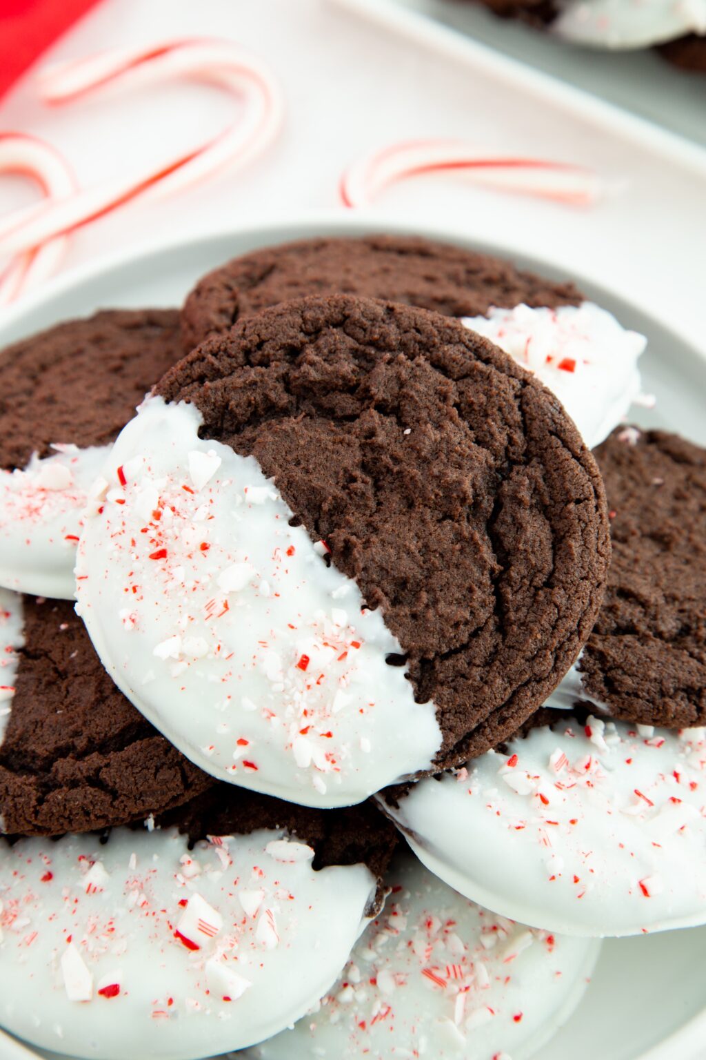 Chocolate Peppermint Cookies - Cake Me Home Tonight