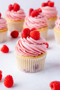 Raspberry Cupcakes - Cake Me Home Tonight