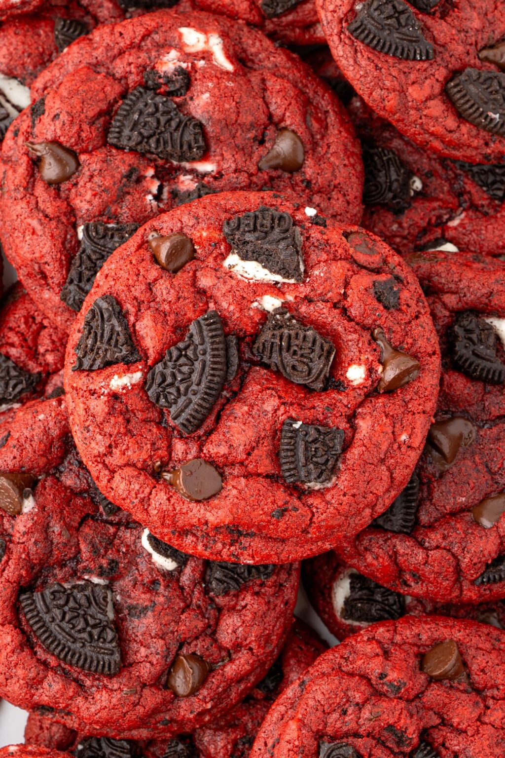 Oreo Red Velvet Cookies - Cake Me Home Tonight